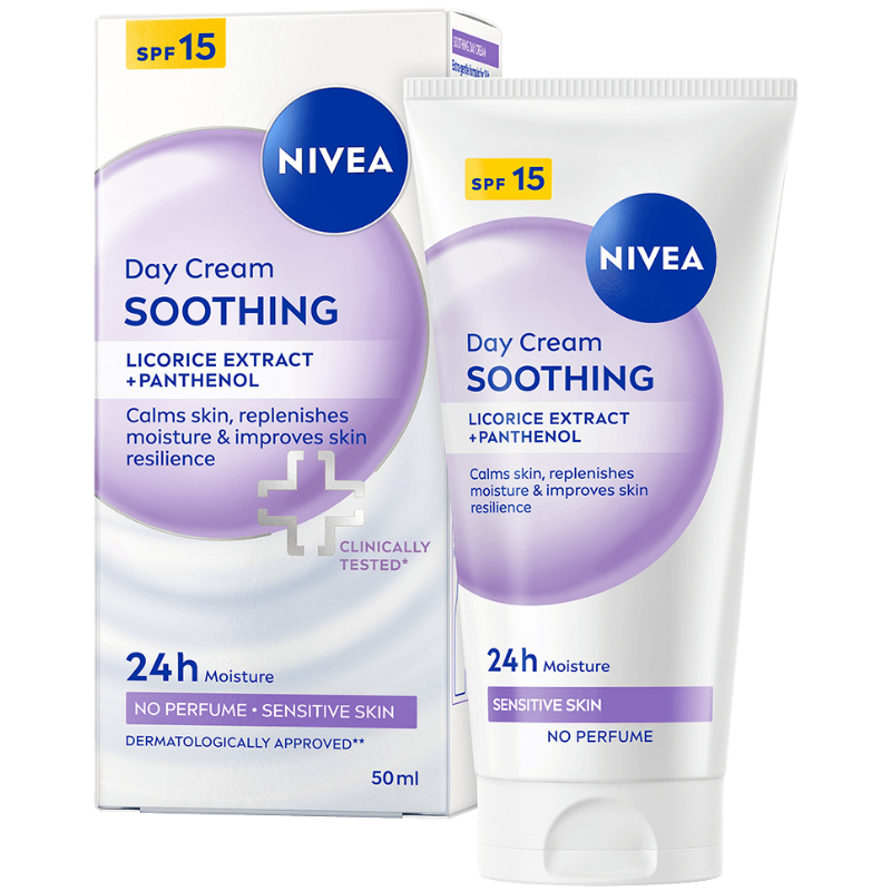 Nivea Essentials Sensitive Day Cream SPF 15 (50 ml) | 261094-14
