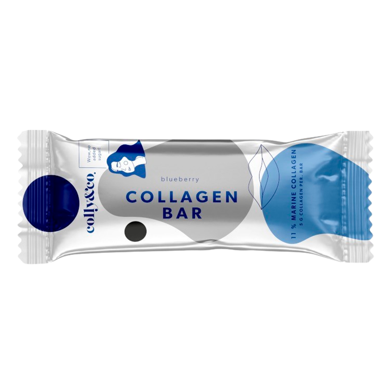 Køb Colly & Co Kollagen Bar Blåbær (45 g) | Hurtig levering
