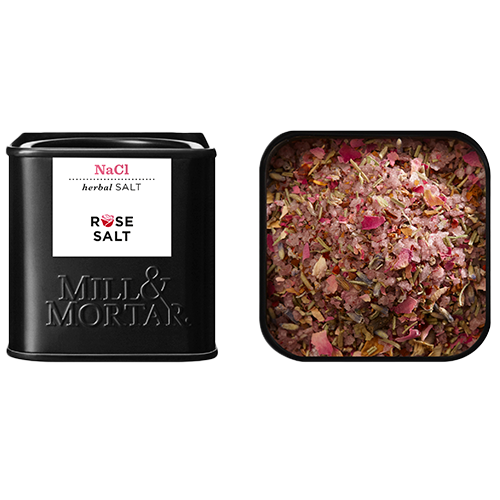 Køb Mill & Mortar Rose Salt (70 g) | Hurtig levering